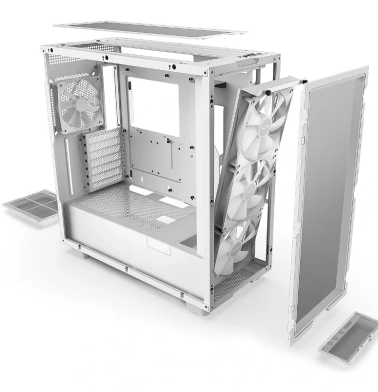 NZXT H7 Flow RGB Computer Case | Datafox e-pood